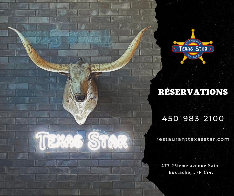 RÉSERVATIONS – Restaurant Texas Star